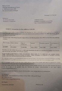 Multado na Itália, o que fazer? – Fora da toca